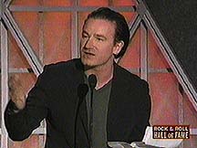 U2Station.com | Images | Bono inducts Bruce Springsteen into the Rock ...